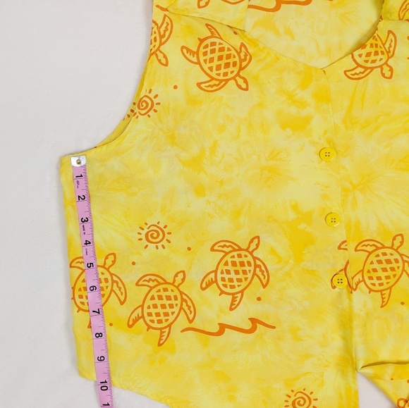 Rima | Tops | Rare Vintage Rima Beach Turtles Croptop | Poshmark
